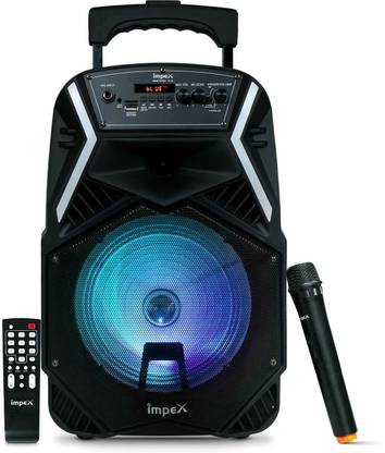 Buy IMPEX Party Speaker TS 25B with Trolley, Wireless Mic, Remote control, 1 Year Warranty 25 W ...
