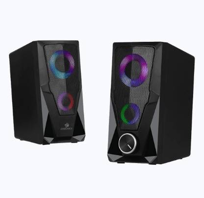 Buy ZEBRONICS ZEB- WARRIOR RGB 10 W Laptop/Desktop Speaker Online from ...