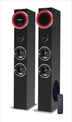 Buy Jack Martin STUDIO|TOWER SPEAKER WITH WIRELESS MIC|DUAL 10" WOOFER ...