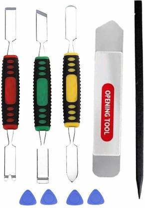 wroughton 3 Dual End Metal Opener With 2 Spudger & 4 Opener for Mobile ...