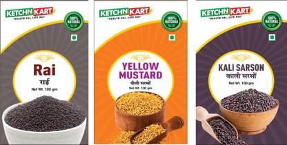 Ketchn Kart Rai + Kali sarson + Peeli sarson Price in India - Buy ...