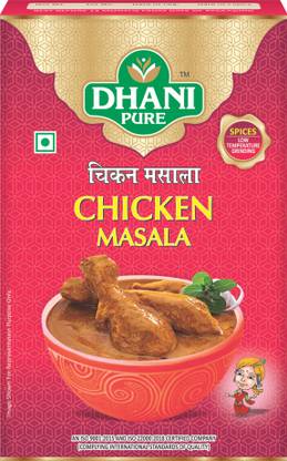 DHANI PURE CHICKEN MASALA BOX 100g Price in India - Buy DHANI PURE ...
