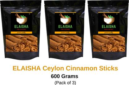 ELAISHA Whole Ceylon Cinnamon Sticks Quills Srilankan Cinnamon Price in ...