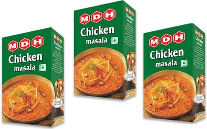 MDH CHICKEN MASALA PACK OF 3 (100Gm * 3) Price in India - Buy MDH ...