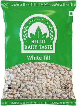 Hello Daily Taste WHITE TILL |SESAME SEEDS ( 100 GM ) White Sesame ...