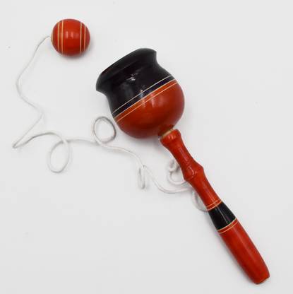 justhandmade Wooden Cup and Ball Traditional Game for Kids - Large ...