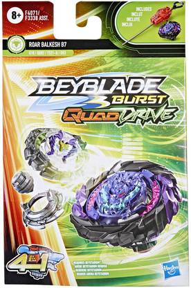 BEYBLADE Burst QuadDrive Roar Balkesh B7 Spinning Top Starter Pack with ...