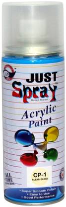 Just Spray JUST SPRAY CLAER GLOSSY Spray Paint 400 ml Price in India ...