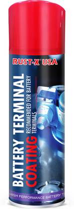 Rust-X Battery Terminal Coating Rust and Corrosion Free - 1 No. Multicolor Spray Paint 400 ml ...