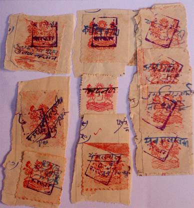 MANMAI COINS SHAHPURA Princely State HANUMAN 1 Anna Stamp Stamps Price ...