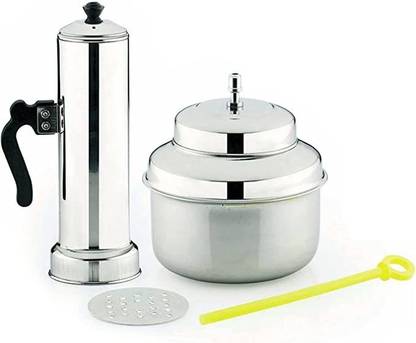 subaa Chiratta Puttu Maker with Handle Use with Pressure Cooker | Puttu Kutti Steamer Stainless ...