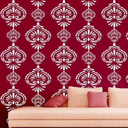 PS COLLECTION Size : ( 16-inch x 24-inch) Rajasthani Mewari Print ...