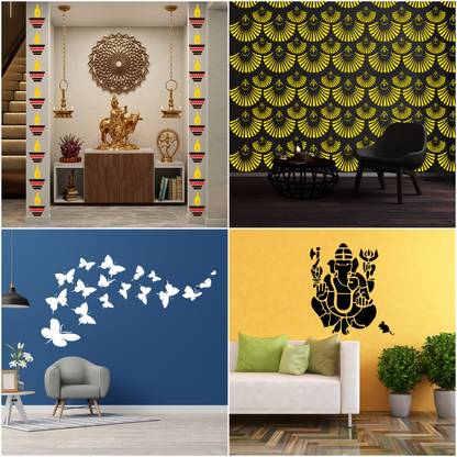 ARandNJ "Roofed Chandelier", "Butterfly", "Mangal Murti Ganesh Ji ...