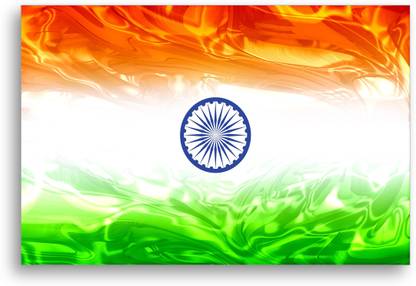 PRINTHUBS Indian Flag Tiranga Posters For Room Home office Wall Decor ...