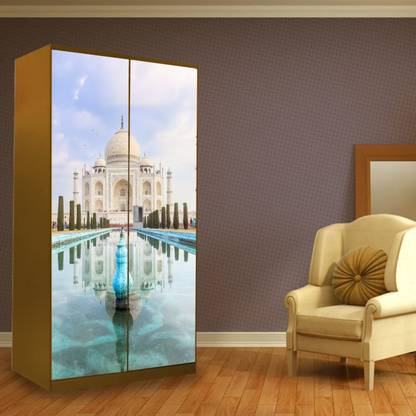 PR DESIGN SOLUTION Almirah Door Wallpaper Sticker (39 inch x 84 inch ...