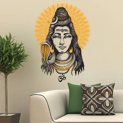 wallpics shambhu l Mahadev | Mahakal |Bholenath| Shiva Self Adhesive ...