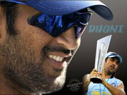Online Collections 30.48 cm ms dhoni Sticker Poster ms dhoni Poster ...