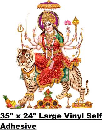 SRD 88.9 cm mata rani 03 Self Adhesive Sticker Price in India - Buy SRD ...