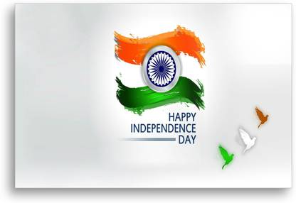 PRINTHUBS Indian Flag Tiranga Posters For Room Home office Wall Decor ...