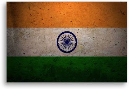 PRINTHUBS Indian Flag Tiranga Posters For Room Home office Wall Decor ...