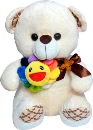 Fiddlys Huggable Soft Toy / Stuff Toy ( Teddy Bears ( White) - 30 cm ...
