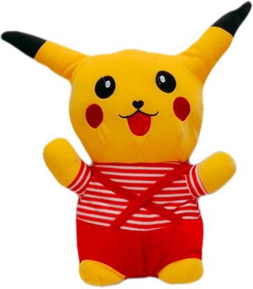 SUIinterprise Pikachu Teddy Bear Soft Toy For Kids Boy Play Toy - 30 cm ...