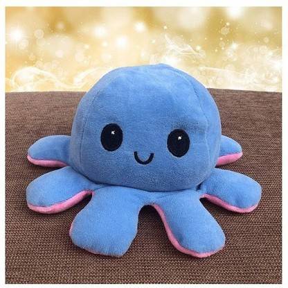 Touchy Toys Premium Quality Reversible Flip Octopus Plush Stuffed Toy ...