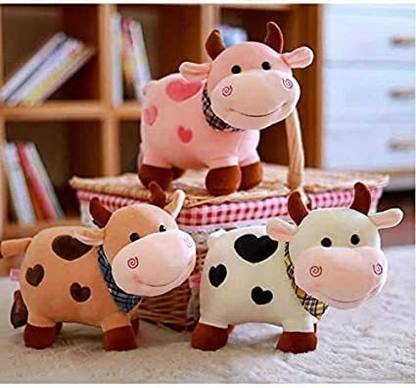 Swara Enterprises Combo Pack of 2 Mow Cow Soft Toy - 30 cm - Combo Pack ...