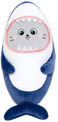 Bluebells India Plush stuffed Cat Face Shark Soft Toy For Kids ...