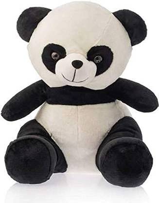 Purple beats Soft Toys Long Soft Lovable Huggable Cute Seating Panda ...