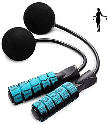 Fexfine Ropeless Jump Rope Training Cordless Jump Ropes With Weighted ...