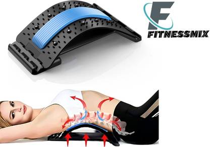 fitnessmix Back Magic Stretcher Lower Lumbar Support Spine Pain Relief ...