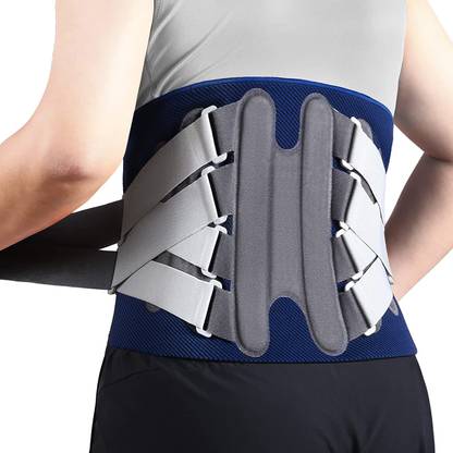 ZBRACE Lumbo Sacral Belt (grey) For lower back pain, sciatica pain ...
