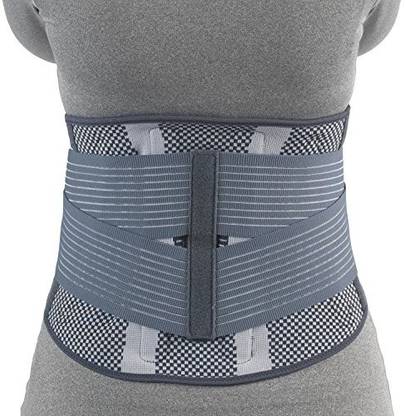 OTC Lumbosacral Back Brace Theratex Spinal Medium Support Gray (Soft ...