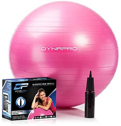 DYNAPRO Exercise Ball Extra Thick AntiBurst Material Heavy Duty Yoga ...