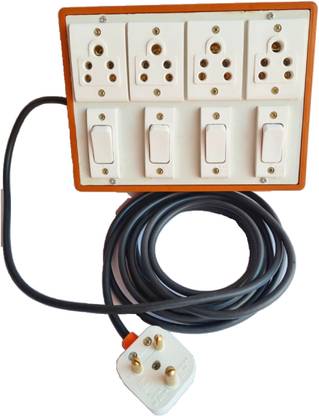 Sunrise Ns 4 Socket Extension board 4 Socket Extension Boards Price in ...