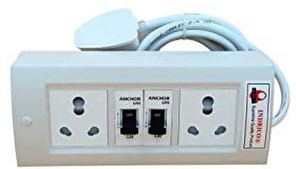 INDRICO ?6 MOD MCB 4MM 2 Socket Extension Boards Price in India - Buy ...