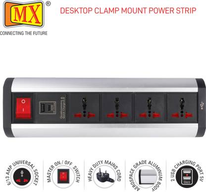 MX Power Strip With USB/30W PD Charger/Switch/Universal Sockets(MX-4183 ...