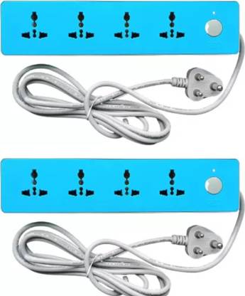 devv 4 Way Surge & Spike Guard , Universal Extension Board 2.5 Metre ...