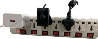 Skeisy new-7socket with 7switech -with 3mtr long wire led indicator ...