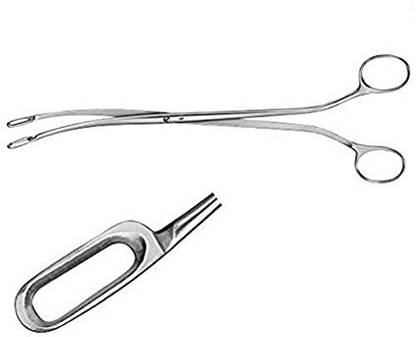 TRU BIOLOGY Desjardine Gall Stone clamp (Pack Of 1) Surgical Plier ...
