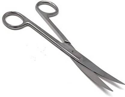 HIT CLASSIC Dressing Surgical Scissor Sharp/Sharp 10" Curved Stainless Steel matt Finish Curved ...