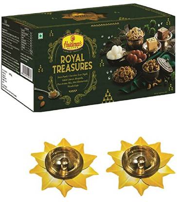Haldiram's Nagpur Royal Treasures With 2 Small Diya Box Price in India ...