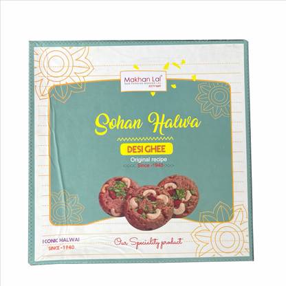 makhan lal sohan Halwa 1 kg Box Price in India - Buy makhan lal sohan ...