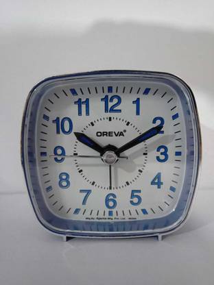 Ajanta OREVA Analog Blue Clock Price in India - Buy Ajanta OREVA Analog ...