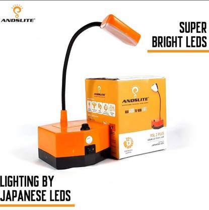 ROYAL ANDSLITE RSL 2 PLUS SOLAR & JAPANESE LED STUDY LAMP FLEXIBLE ...