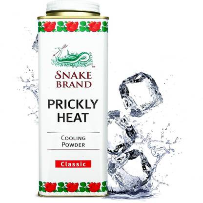 snake Prickly Heat Cooling Talcum Powder Classic For Heat & Rash ...