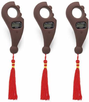 Niralasa Plastic Finger Jap Mala Mantra Digital Counting Machine Set ...