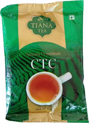 Tiana Assam Premium CTC Tea Spices, Lemon, Herbs Tea Pouch Price in ...
