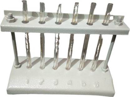 Apex Labs ESR Stand 6 Tube Push Type, with 6 Wintrobe Tubes for ...